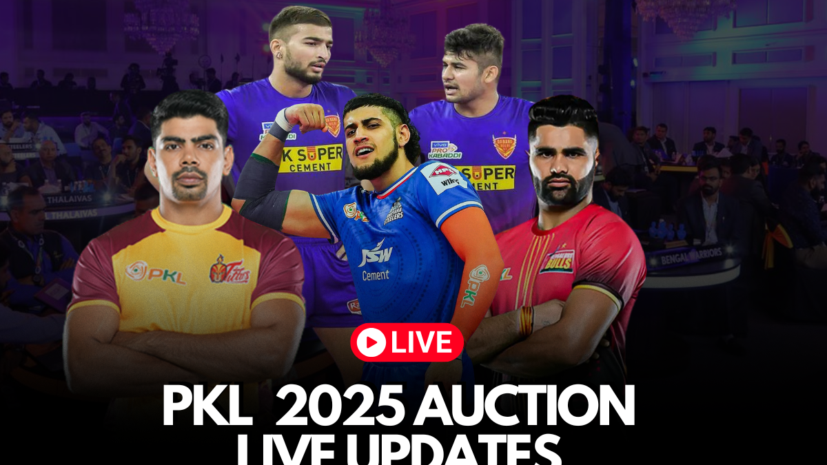 PKL 2025 Auction HIGHLIGHTS, Day 2: Aanil Mohan fetches 78 L, Uday Parte gets 50.1 L; Pardeep ...